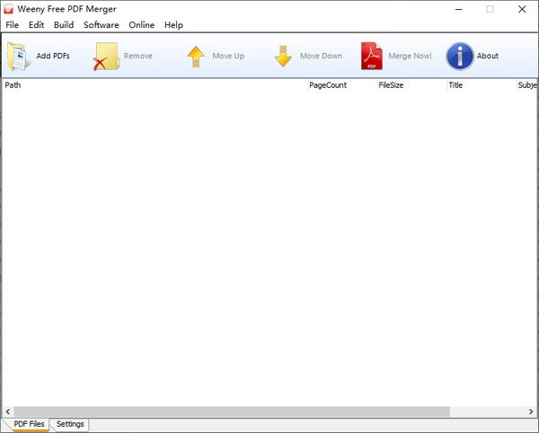 Weeny Free PDF Merger电脑端官方正版2025最新版绿色免费下载安装