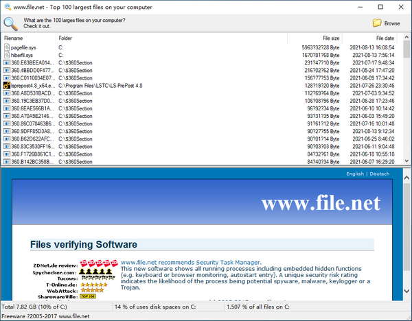 Largest Files Finder电脑端官方正版2025最新版绿色免费下载安装