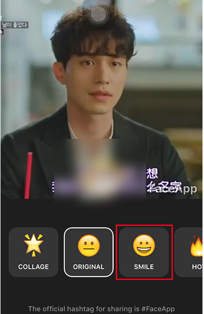 Faceapp怎么p笑脸 Faceapp变笑脸的方法_历趣